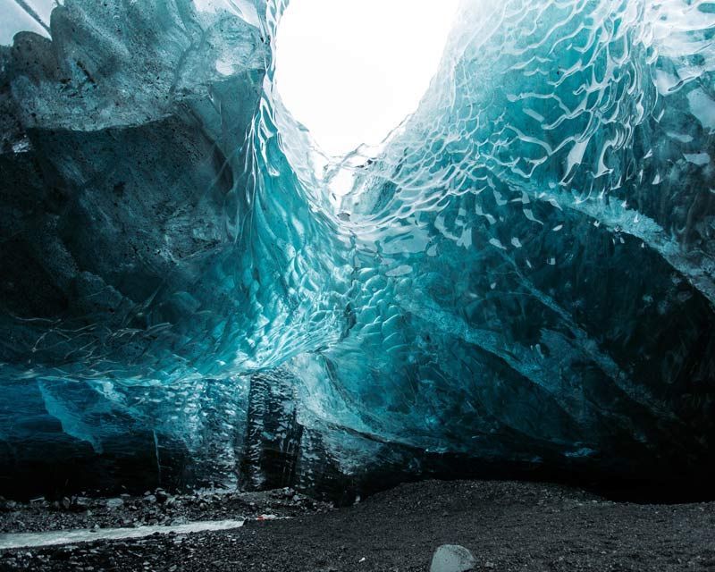 Sapphire blue ice cave Iceland - Guided Tour | Howlanders